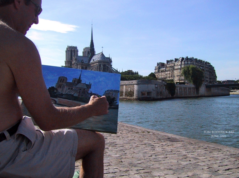 Plein Air Painting in Paris | ROYAL GAMUT ART